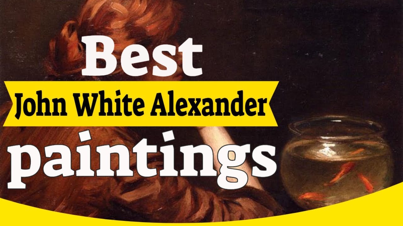 John White Alexander Paintings - 30 Best John White Alexander Paintings